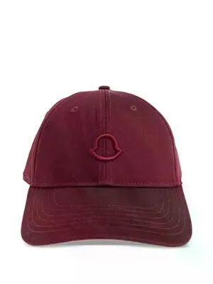 Moncler Logo Baseball Cap - Red
