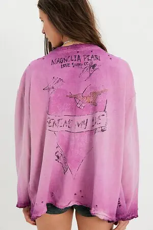 MAGNOLIA PEARL Mermaid Love Letters Pullover