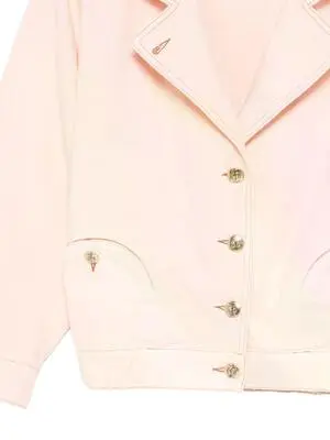 BLAZÉ MILANO Topstitched Button Coat