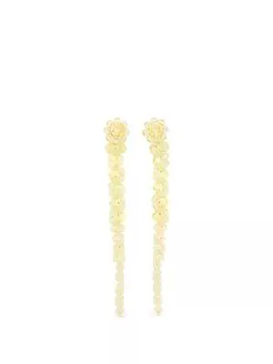 Simone Rocha Beaded Drop Earrings - Gold