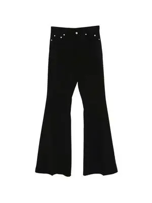 Rick Owens Bolan Flared Jeans - Black