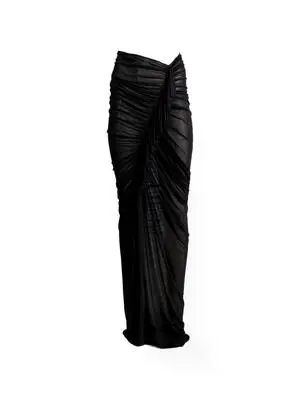 Atlein Draped Maxi Skirt