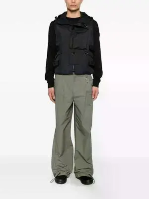Junya Watanabe Zip-fastening Gilet - Blue