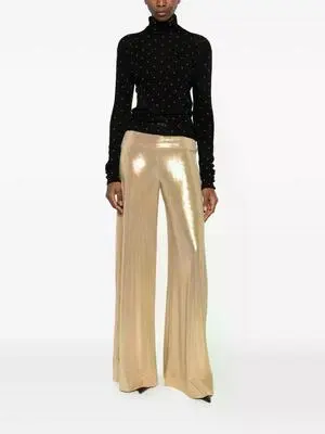 Norma Kamali High-waisted Wide-leg Pants