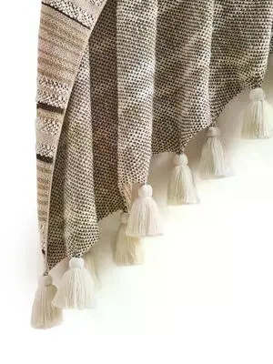 SOHO HOME Cloud Knitted Tassel-detail Throw