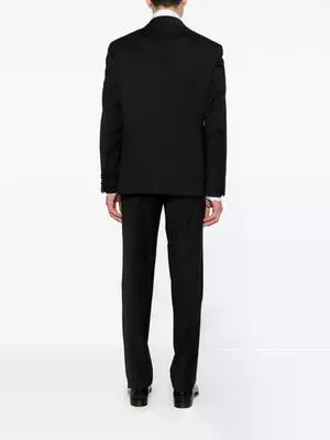 MANUEL RITZ Long-sleeve Buttoned Suit - Black