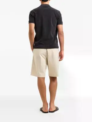 Orlebar Brown Towelling Polo Shirt - Black