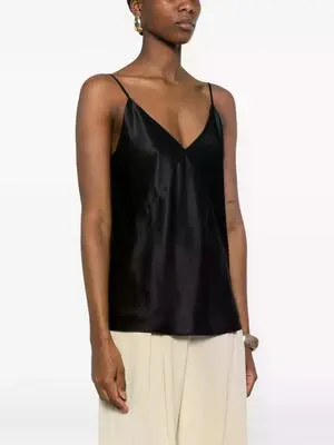 Max Mara V-neck Blouse - Black