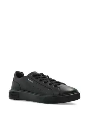 Bally Lift Leather Sneakers - Black