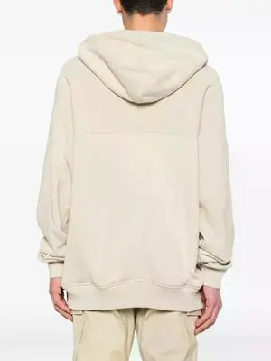 Rick Owens Zip-up Hoodie - Neutrals