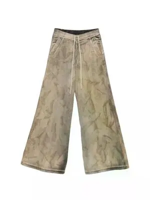Rick Owens Drawstring Wide-leg Jeans - Neutrals