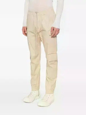 Rick Owens Drawstring Cargo Trousers - Neutrals