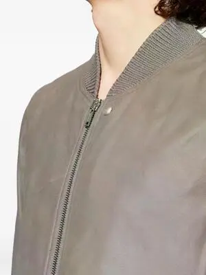 Rick Owens Classic Flight Leather Jacket - Brown