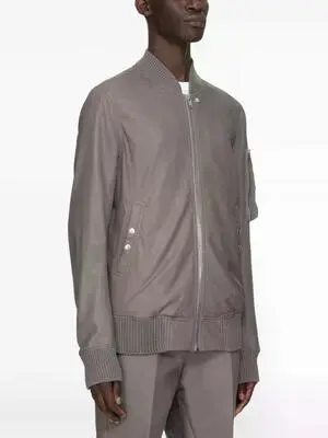 Rick Owens Classic Flight Leather Jacket - Brown