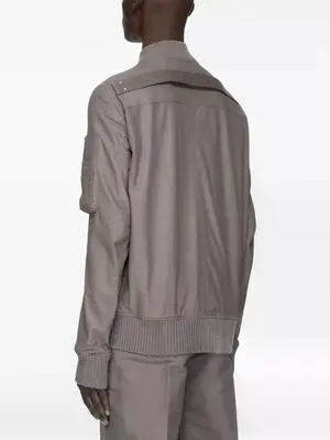 Rick Owens Classic Flight Leather Jacket - Brown