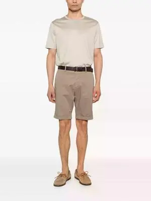 Corneliani Turned-hem Shorts - Neutrals