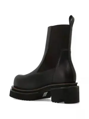 Rick Owens Temple Beatle Bogun Ankle Boots - Brown