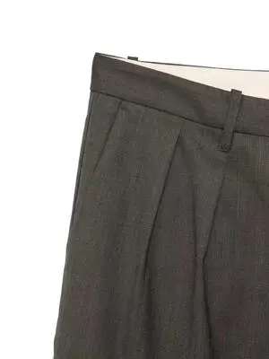NINE:INTHE:MORNING Kai Pleated Trousers - Brown