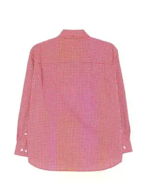 DUNST Checked Pattern Button-fastening Shirt - Red