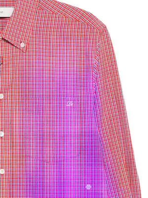 DUNST Checked Pattern Button-fastening Shirt - Red