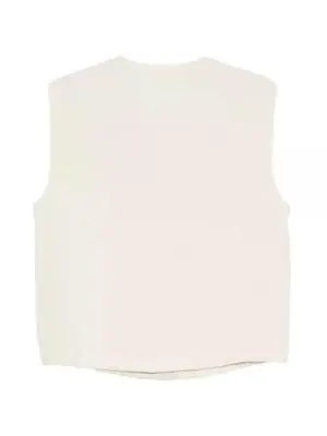 Barena Venezia Betta V-neck Top - Neutrals