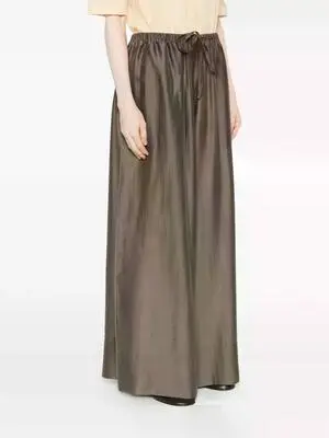 ENTIRE STUDIOS Drawstring-waist Palazzo Pants - Brown