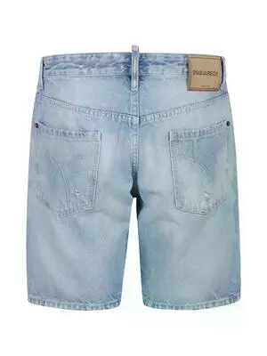 Dsquared2 Five-pocket Denim Shorts - Blue