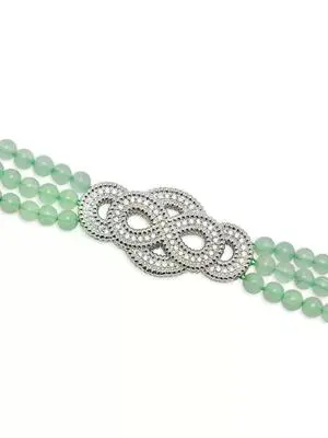 Shanghai Tang Infinite Knot Beaded Bracelet
