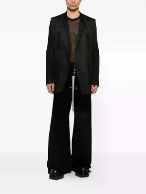 Rick Owens Crew-neck Tank Top - Black