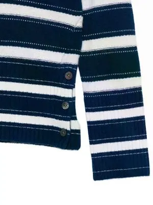 Guest In Residence Striped Sweater - Blue