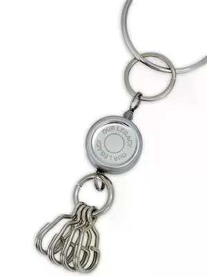 Our Legacy Clip Multiple Rings Keyring