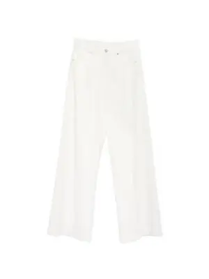 NINE:INTHE:MORNING Audrey Straight Leg Jeans - White