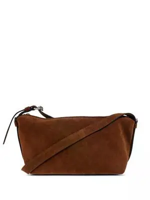Moschino Zip Leather Tote - Brown