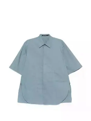 Sofie D'hoore Bodhi Round-hem Shirt - Blue