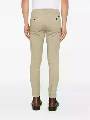 FAY Turned-up Trousers - Neutrals