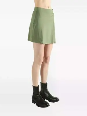 MALBON Baseline Mini Skirt - Green