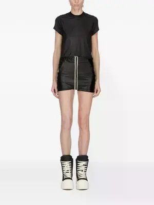 Rick Owens Tie-detail T-shirt - Black