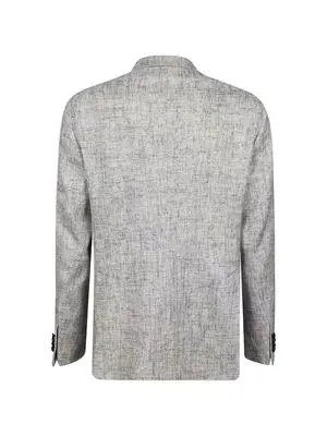Tagliatore Single-breasted Blazer - Grey