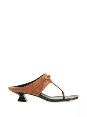 Sergio Rossi Metallic Sandals For Women