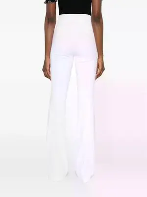 Elisabetta Franchi Flared Trousers - White