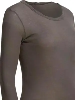 Rick Owens Long-sleeve Midi Dress - Grey