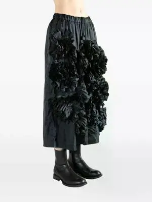 Comme Des Garçons Ruffled Trousers