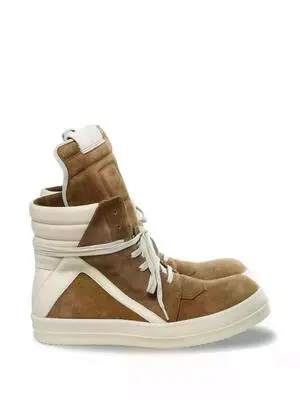 Rick Owens High-top Lace-up Sneakers - Brown