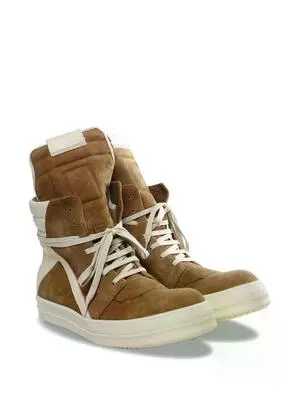 Rick Owens High-top Lace-up Sneakers - Brown
