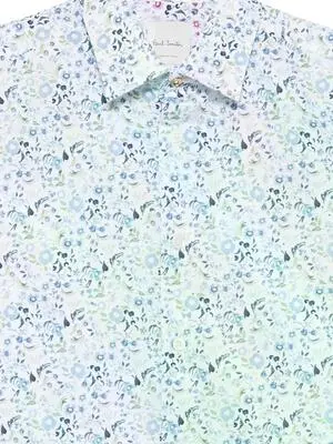 Paul Smith Floral Shirt - Blue