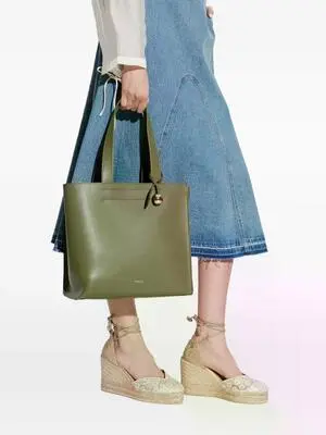 Furla Charm Strap Tote Bag - Green