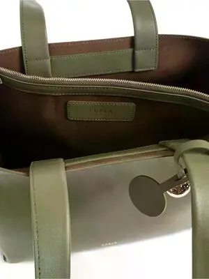 Furla Charm Strap Tote Bag - Green