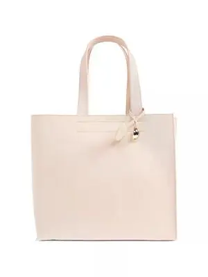 Furla Top Handle Tote Bag With Charm - Pink