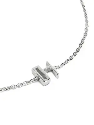 Monica Vinader Initial Chain Bracelet - Silver