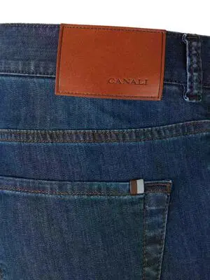 Canali Five-pocket Jeans - Blue